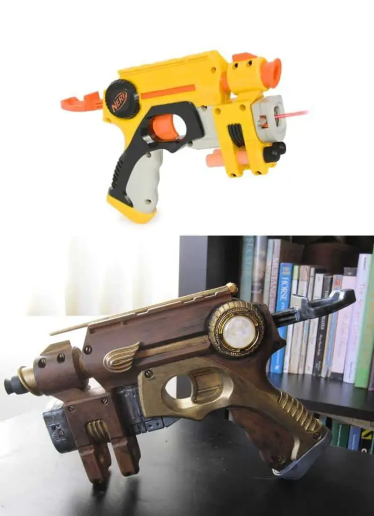 Getting NERFed: examples of toy guns turned into cool LARP props ...